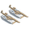 M1 Abrams Tank – M104 Wolverine Bridge Layer 2-pack – TexNrails.com