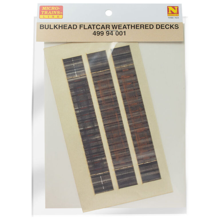 Bulkhead Flat Car Deck 3-Pack – TexNrails.com
